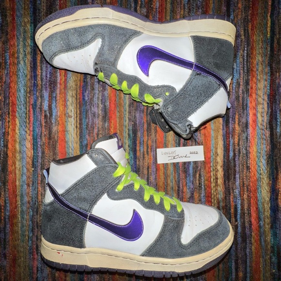 Nike | Shoes | 3839151 Nike Dunk High 75w 6m Rustic Black Metallic ...